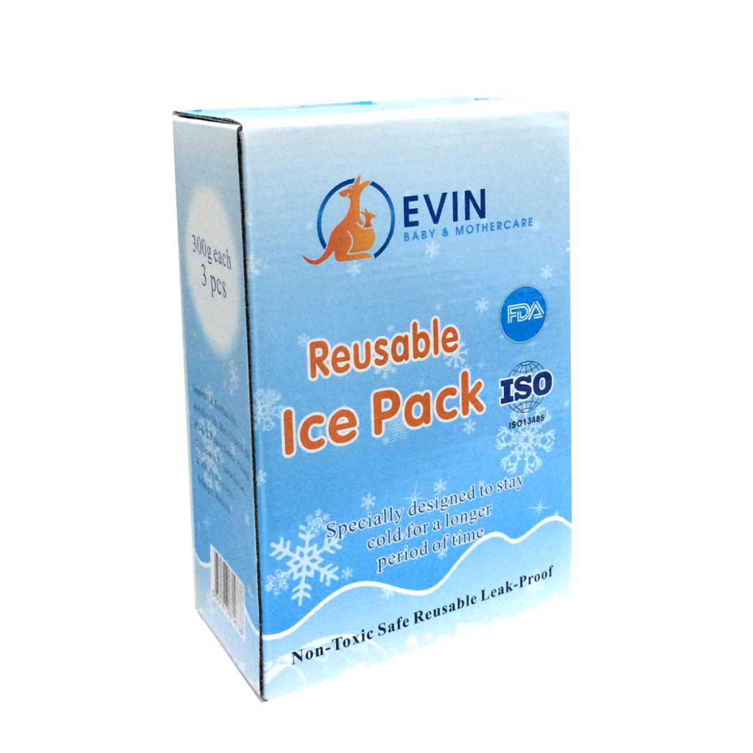REUSABLE ICE PACK – For Your Family Health, with Evin